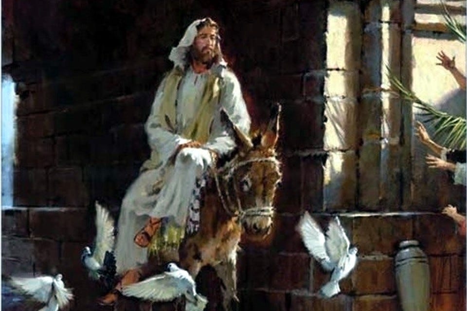 God’s donkey for one day. And it came to pass, when He drew near… | by ...