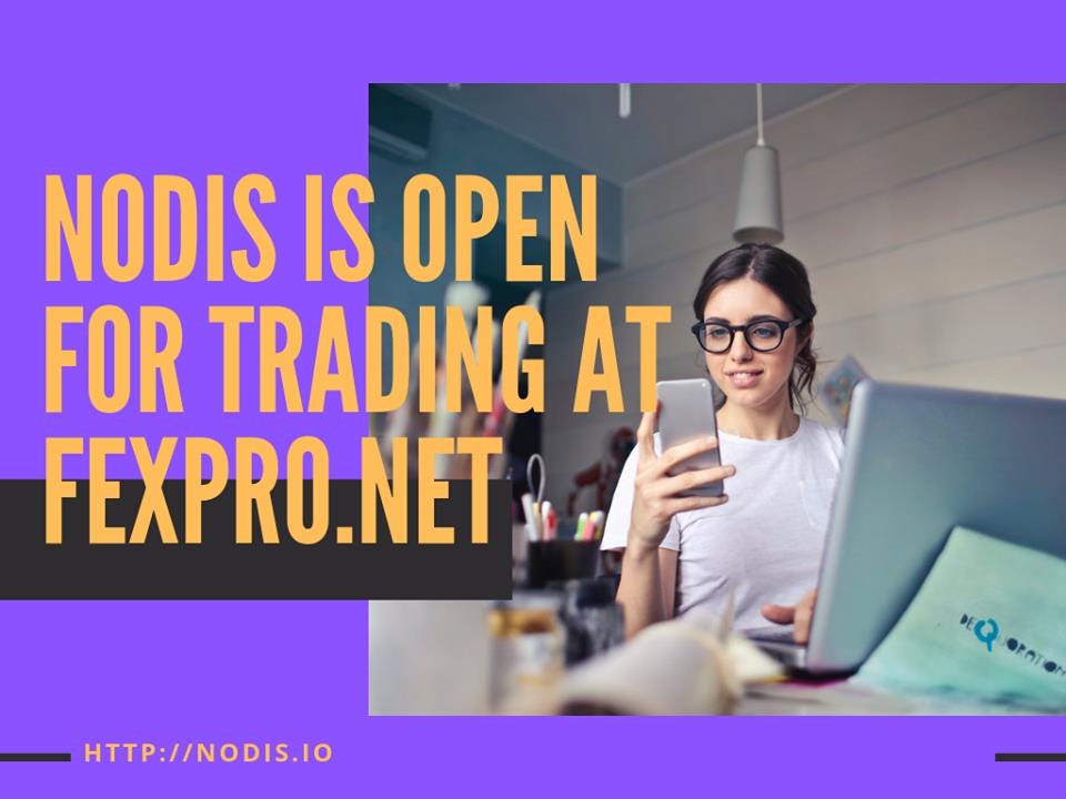 NODIS token is now available for trading at Fexpro(.)net! | by Diego ...