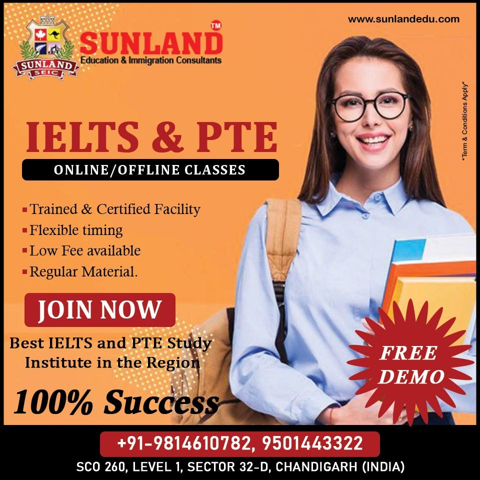 Ielts & Pte Free Demo Classes - Sunland Education & Immigration ...