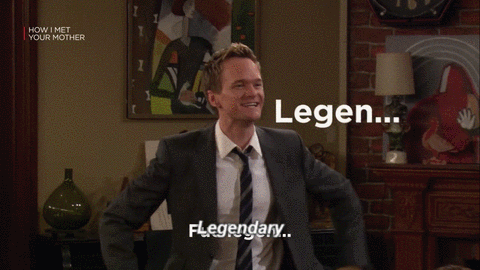 How I Met Your Mother Gif Legendary