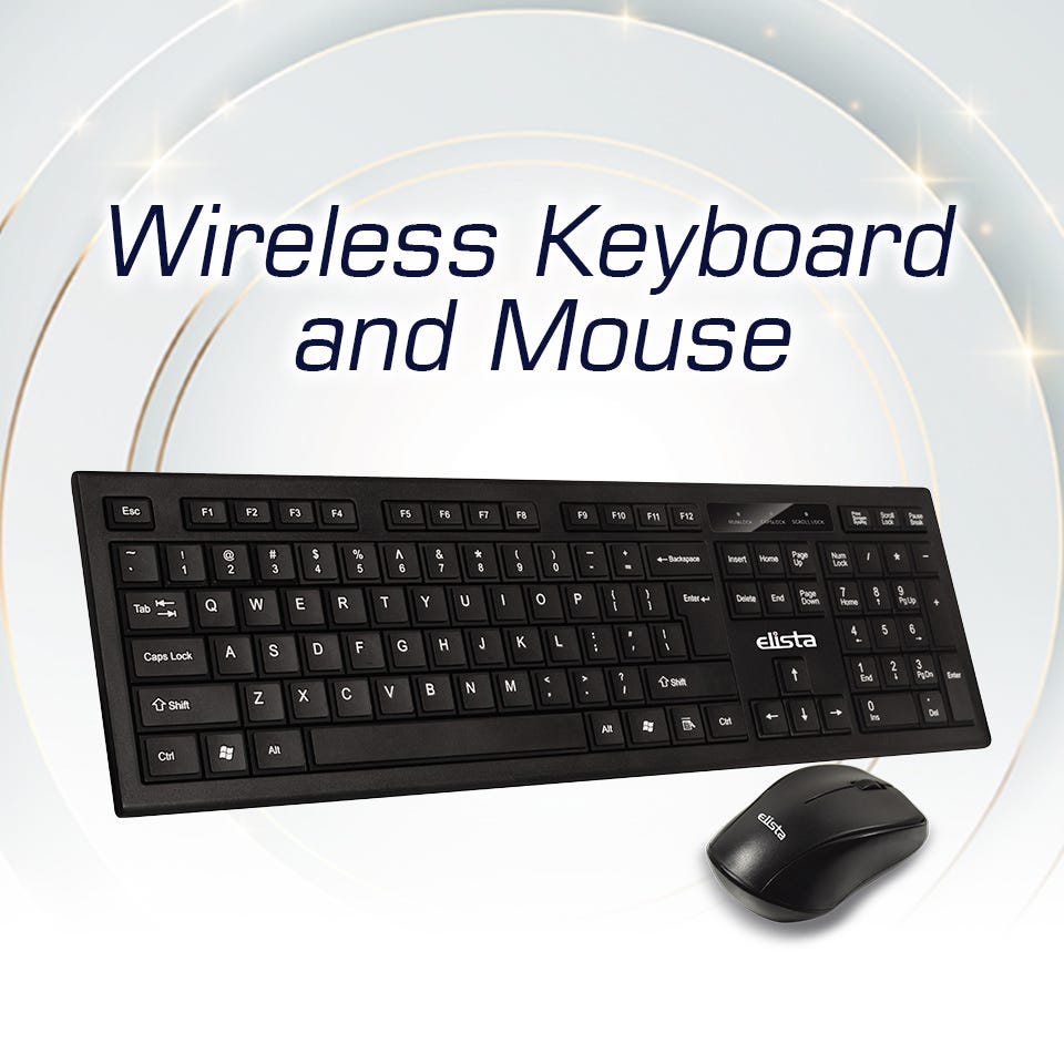 Explore 8 Benefits of Wireless Keyboard and Mouse for Desktop Computer ...