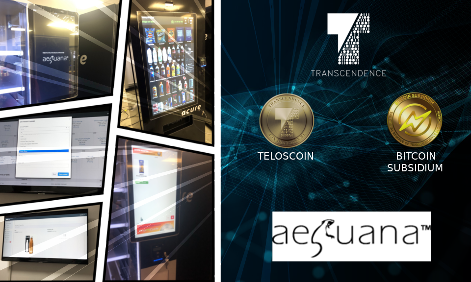 Big step forward! Aeguana adopted TELOS on its vending machines worldwide | by Lucky Seven ...