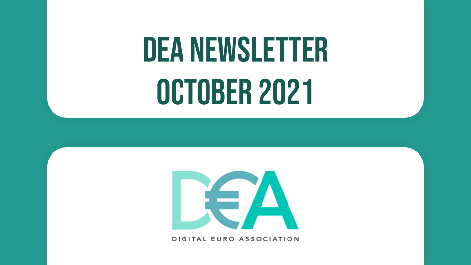 DEA Newsletter October 2021. We are thrilled to announce further new ...