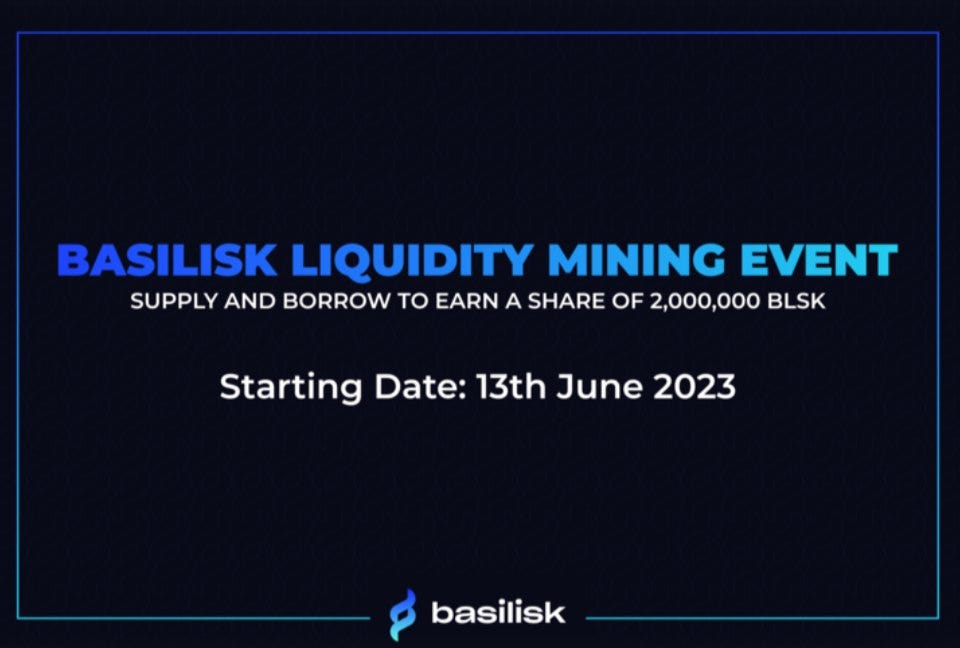 Basilisk Protocol Mainnet launch and liquidity mining event | by ...