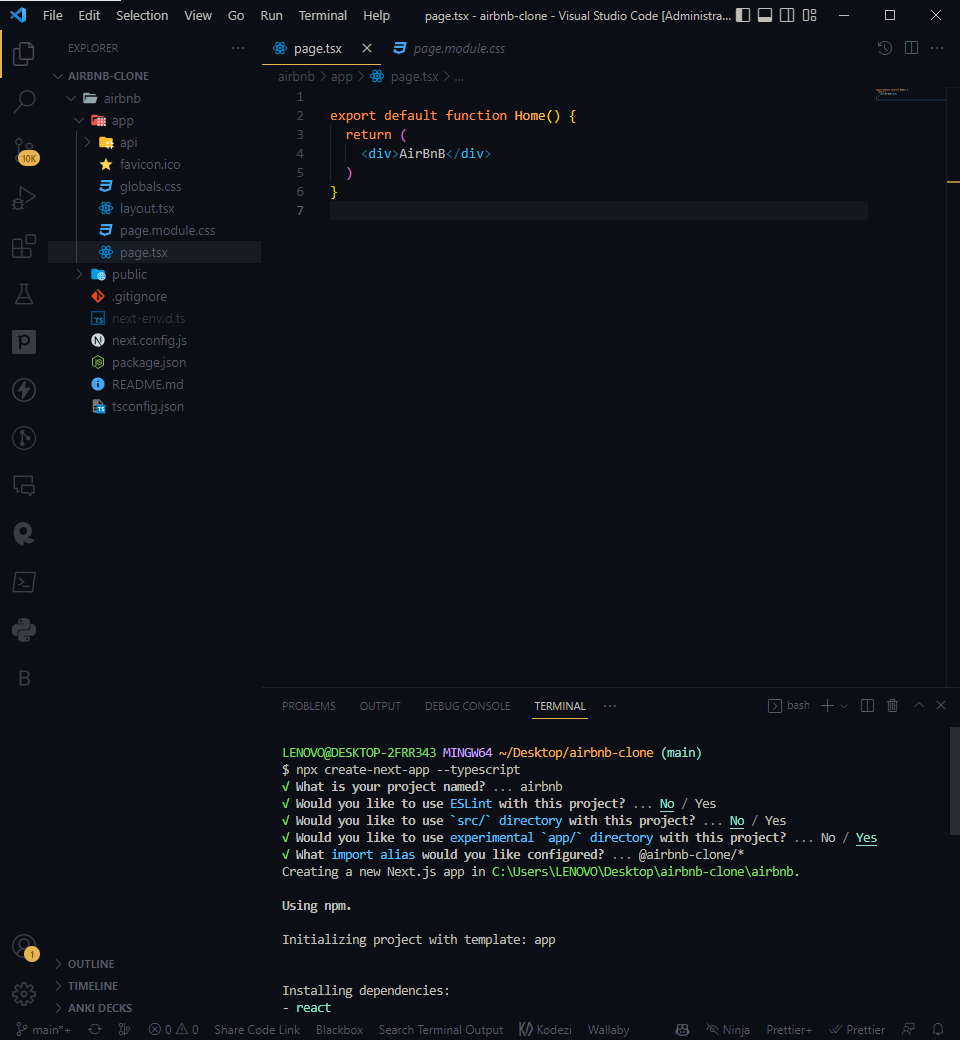 Build And Deploy A Full Stack Airbnb Clone With Nextjs 13 And Typescript — Part 1setup By