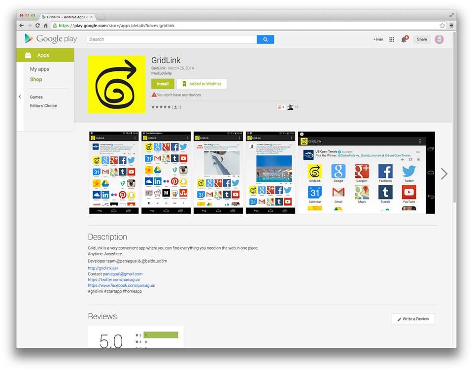 GridLink for Android app on Google Play | by paniaguai | Medium