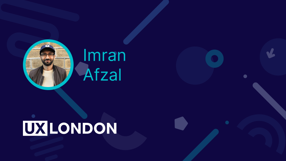 Getting to know: Imran Afzal. Imran Afzal is one of our speakers at… | by UX London | Medium