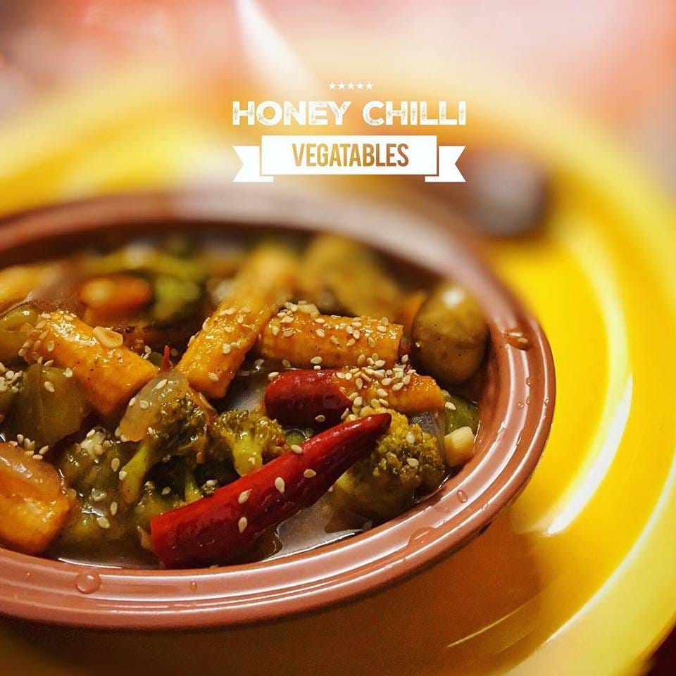 Honey Chilli Veggies.. Crisp colorful vegetables are lightly… | by ...