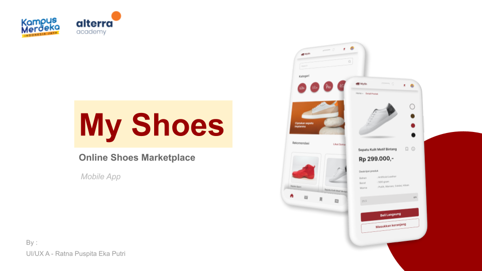 UI/UX Case Study: My Shoes Mobile App | by Ratnapeputri | Medium