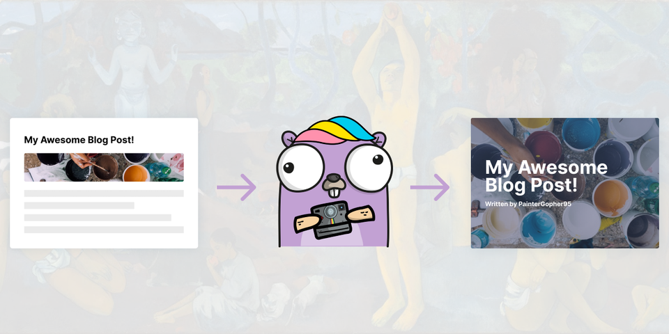 Generate Dynamic Opengraph Images using Gauguin | by Michele Riva ...
