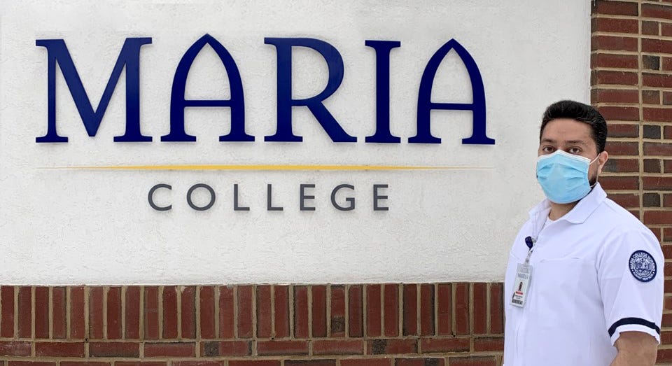 Maria College Nursing students administer COVID-19 vaccine across ...