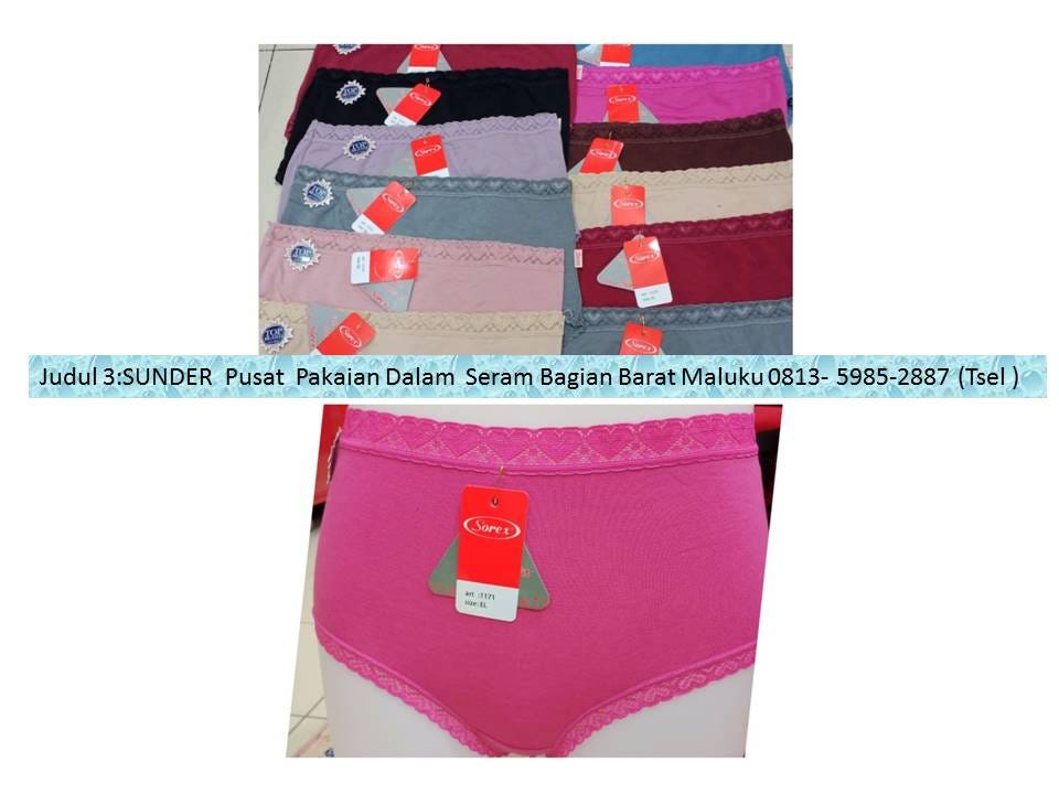 SUNDER Pusat Pakaian Dalam Seram Bagian Barat Maluku 0813- 5985–2887 (Tsel ) | by ...