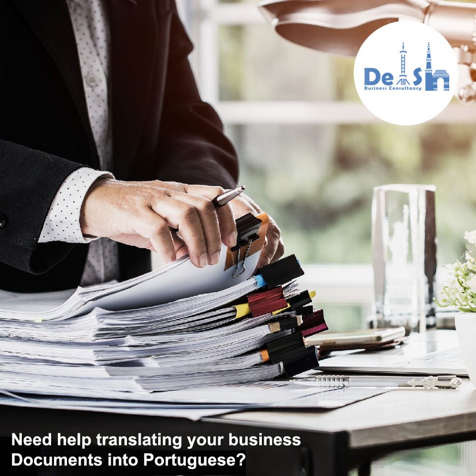 Need help translating your business documents into Portuguese ...