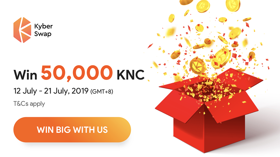 Win 50,000 KNC. Period: 12-July-2019 10:00 AM to… | by Krystal Wallet ...