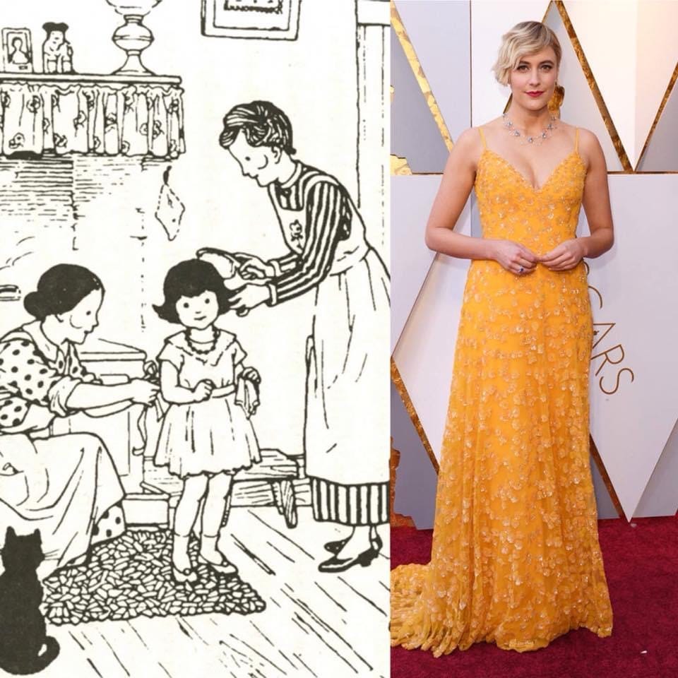 Maria loves Oscars frocks 2018. When I was a little girl, my Mam used ...