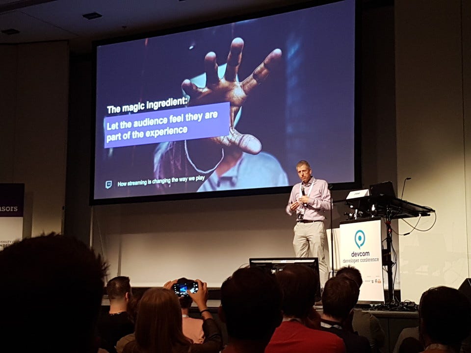 DEVCOM 2018 RECAP: Twitch’s Ethan Evans | by Kenneth Shinabery | Medium