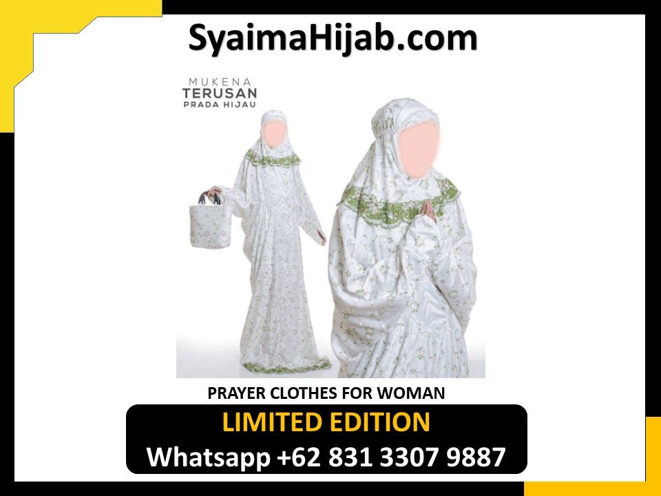 LIMITED EDITION!!! Prayer Clothes For Woman, Whatsapp +62 831 3307 9887 ...