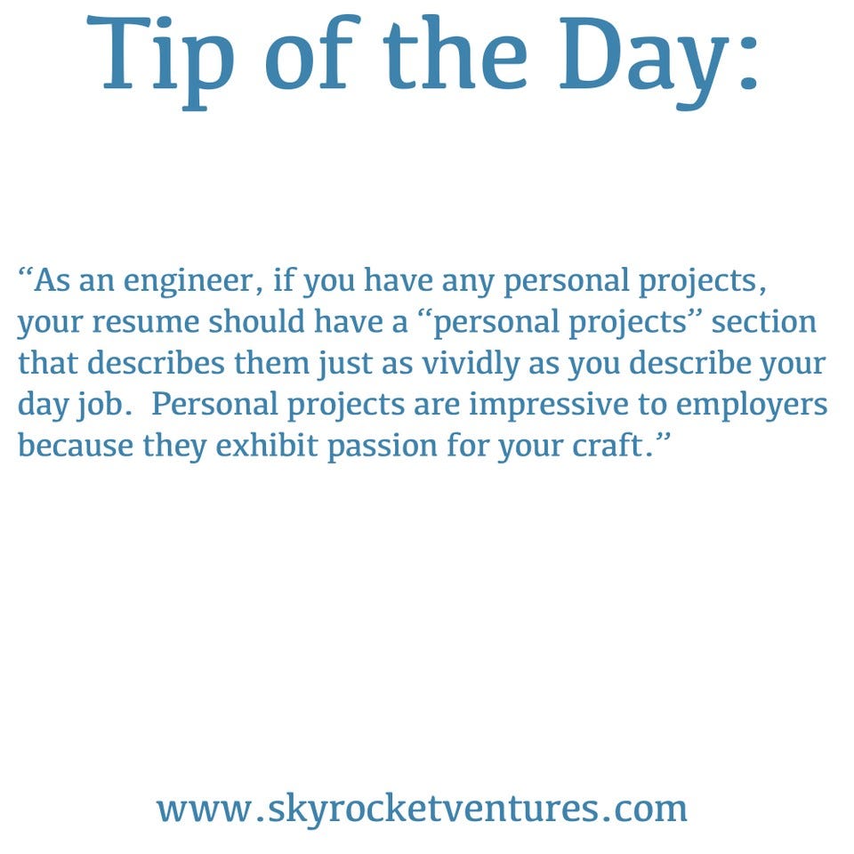 Skyrocket Ventures. Skyrocket Ventures #TipOfTheDay ☝️ | by Skyrocket Ventures | Medium
