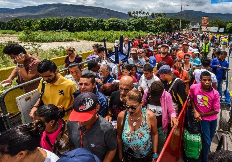 Venezuela: The LATAM Refugee Epicenter | by Matthew Loughran, EMBA ...