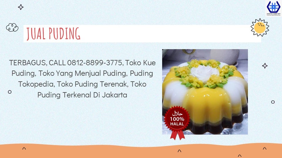 TERCANTIK, CALL 0812–8899–3775, Kue Puding, Kue Puding Buah, Kue Puding ...