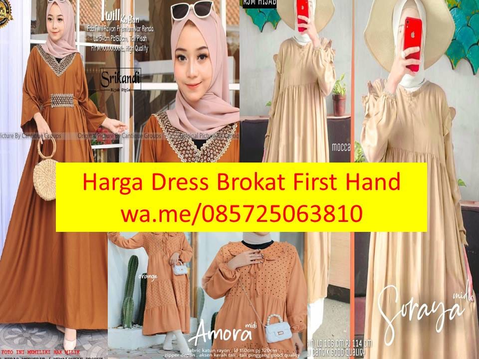 Harga Dress Brokat Murah di Sumatera Selatan | wa.me/085725063810 | by ...