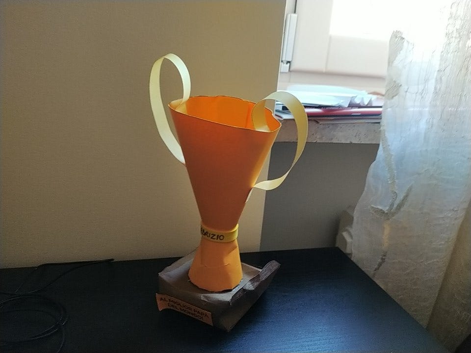 Numeri senza campione. Quella coppa di cartone gliel’aveva… | by ...