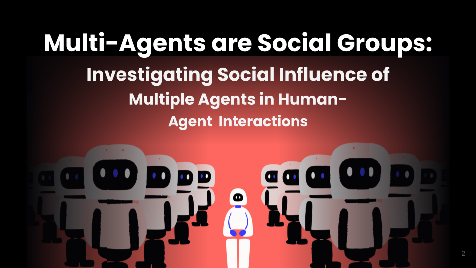 Multi-Agents Are Social Groups: What Happens When We Interact With a ...