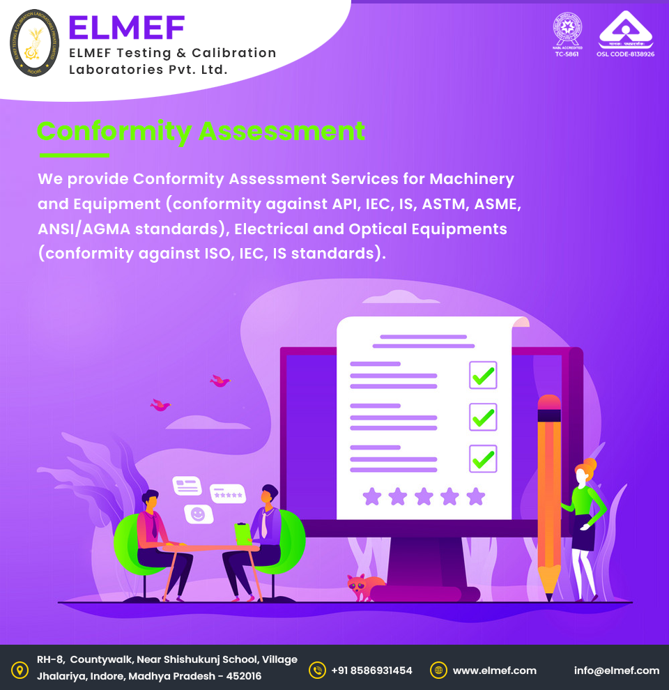 Product Conformity Assessment in India - ELMEF LAB - Medium