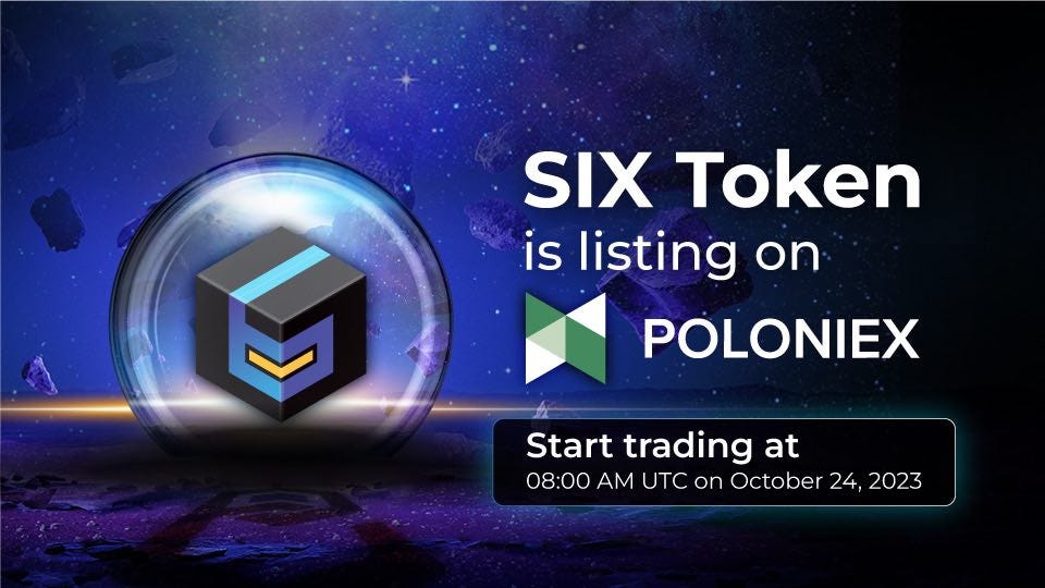 SIX Token is Listing on Poloniex, a Top 30 Exchange | by SIX Network ...