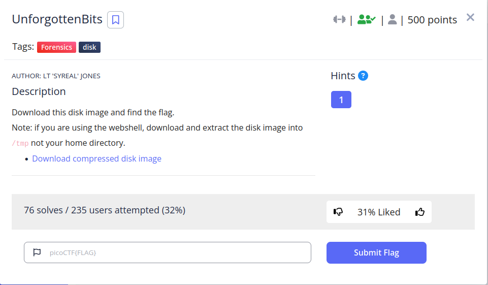 PICOCTF 2023 WRITEUPS. Unforgotten-Bits | by Khanzjoel | Medium