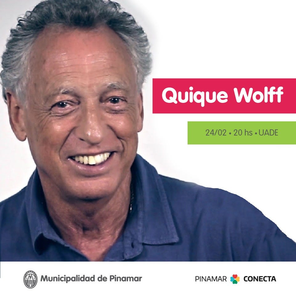 “Quique” Wolf en UADE | by Municipalidad de Pinamar | Medium