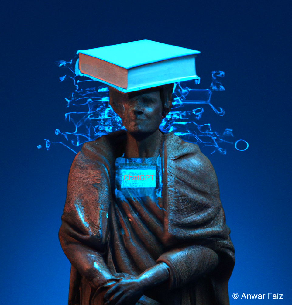 ChatGPT is a guru in the cloud with vast knowledge through AI | by Mohd ...