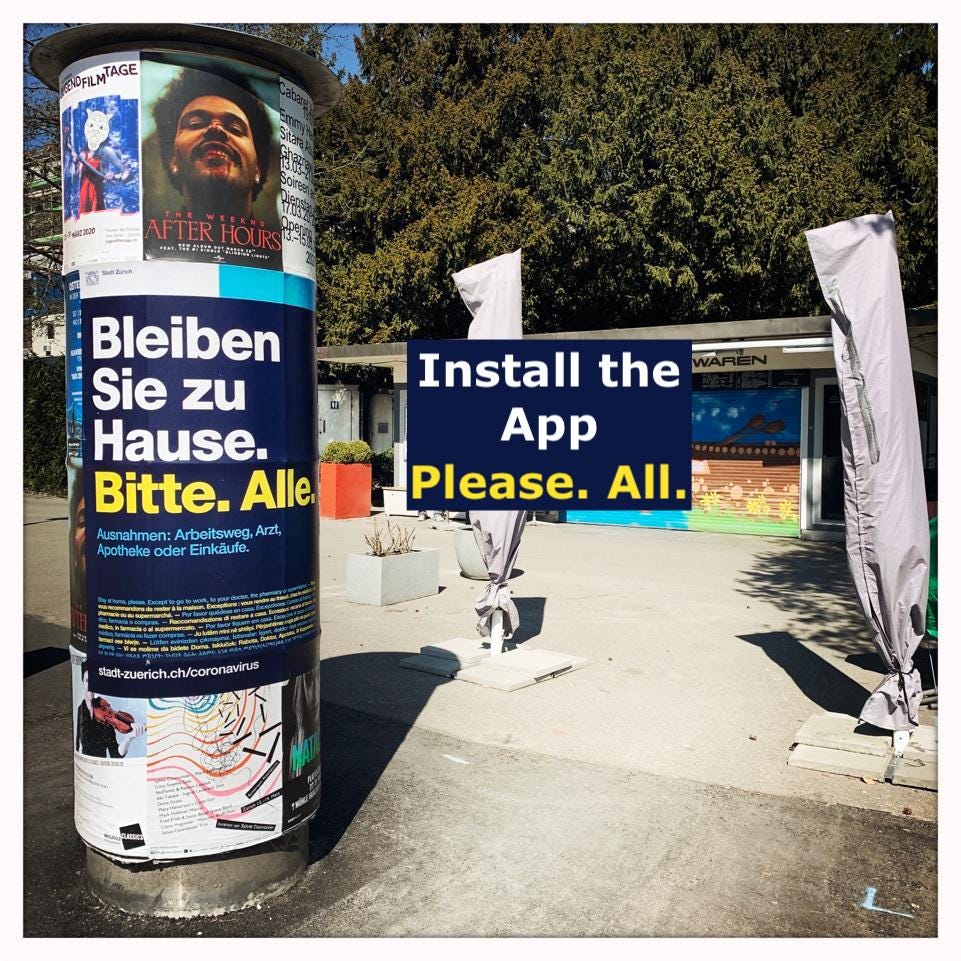 “Stay at home” and soon “Install the App” | by John Payette | Medium