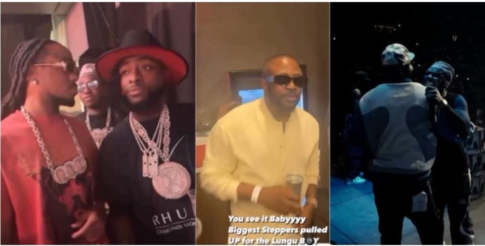 Asake’s Atlanta Concert Draws Celebs: Davido, Zlatan, Quavo, and More ...