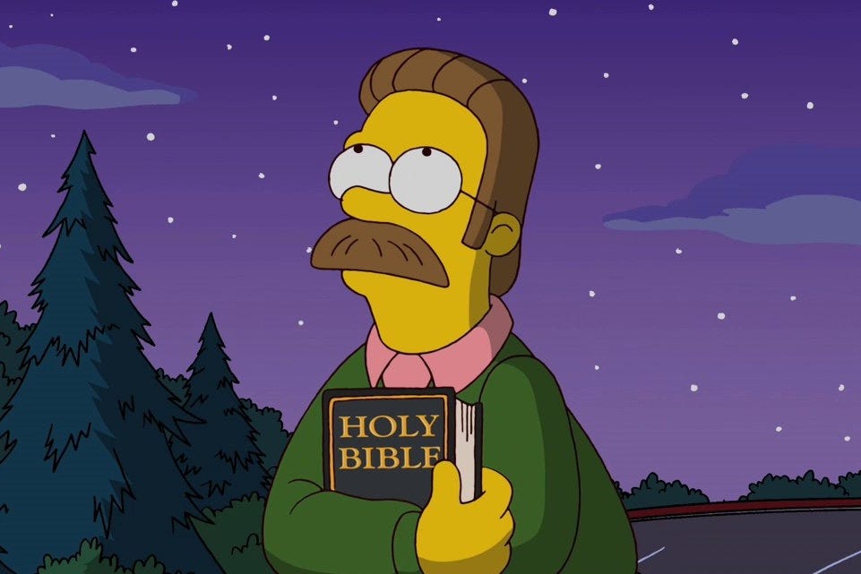 Ned Flanders Did More Damage to Christianity than Lucifer Has | by ...