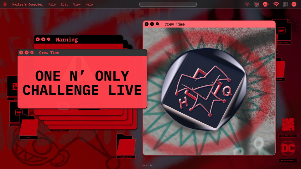 Harley Quinn Crew Rank Challenge: One N’ Only | by DC NFT News | Medium
