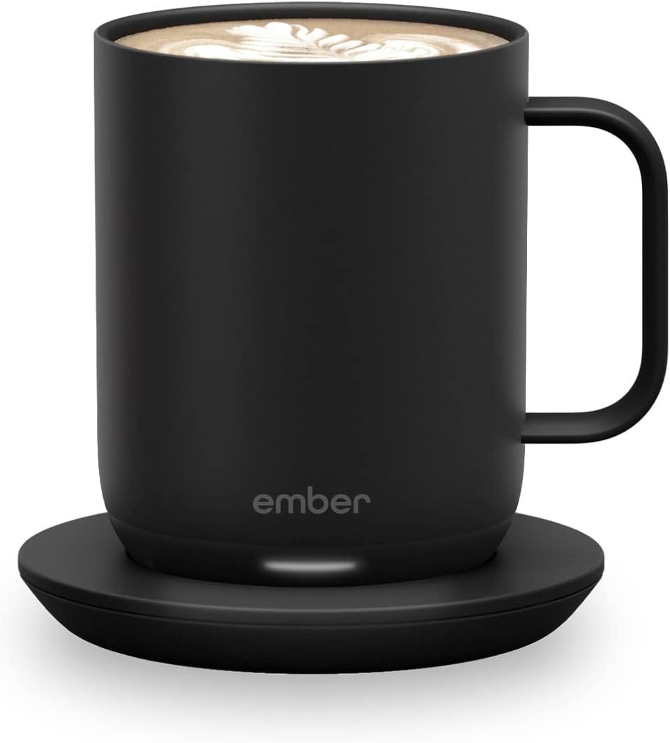 A review of the Ember Temperature Control Smart Mug 2, a smart mug that ...