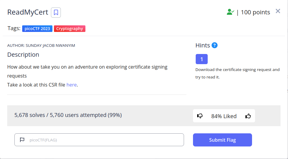 CTF Writeup: picoCTF 2023. My teammates(phantom_troupe) and I… | by ...