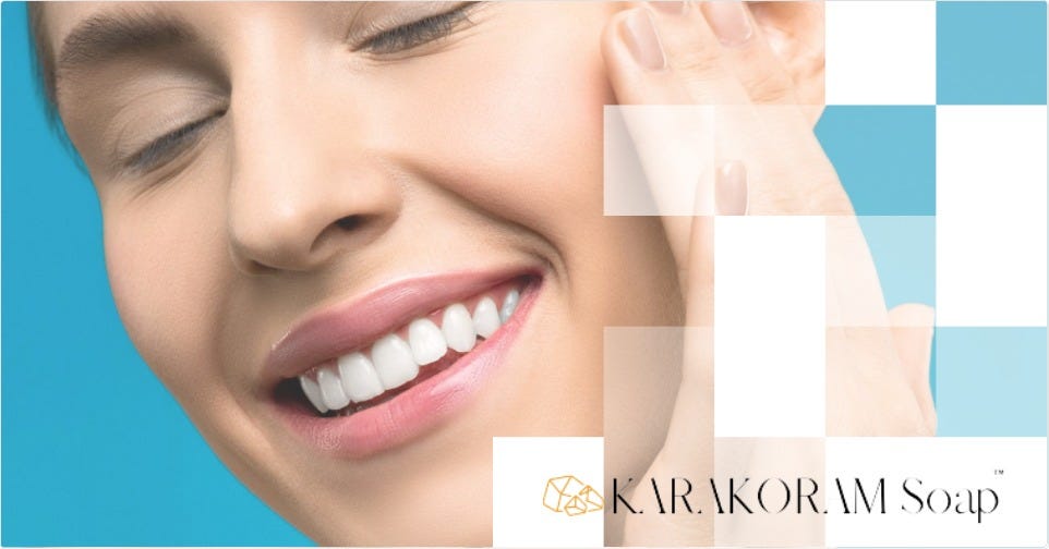Karakoram is a soap that will clean your skin without drying it out ...