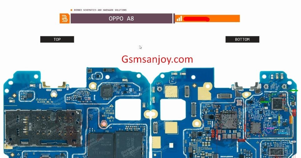 OPPO A8 All Hardware Schematic Diagram Free Solution | by GSM SANJOY | Jul, 2024 | Medium