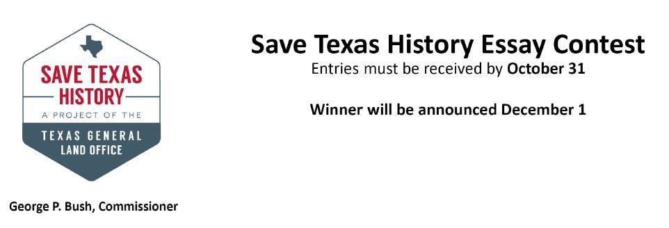 Of Pride and Place — the 2016 Texas General Land Office Save Texas ...