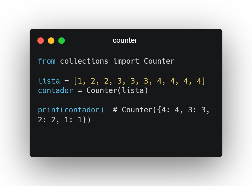 study with me — collections. counter, default dict, ordered dict… | by Gabriela Costa | Medium