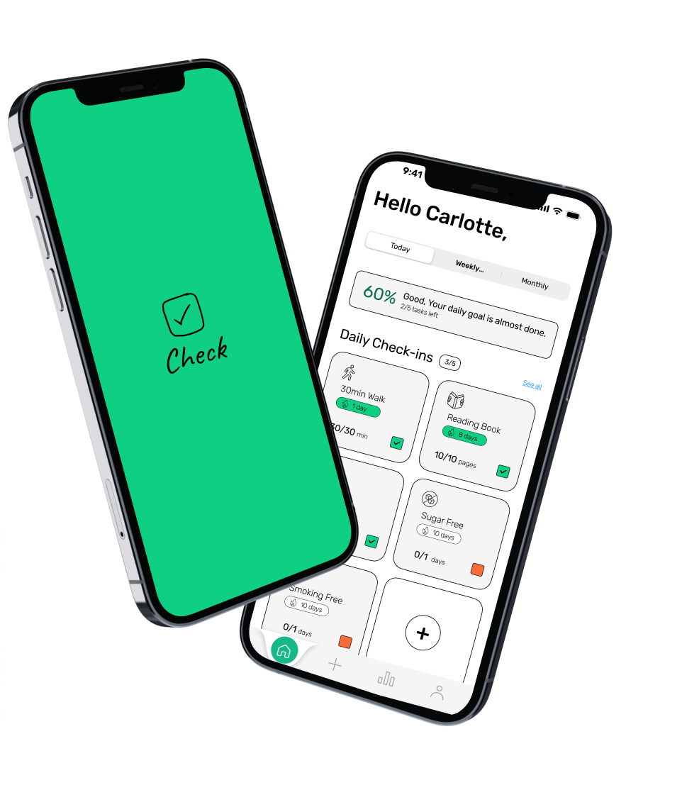 Check : a habit tracking App. A small story about the project … | by ...