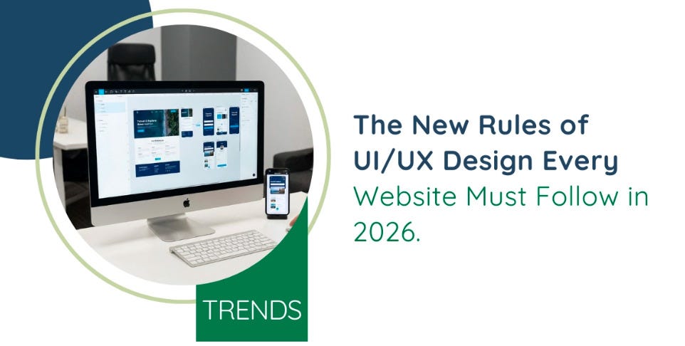 The New Rules of UI/UX Design Every Website Must Follow in 2026 | by ...