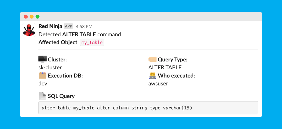 RedShift Get RealTime Alert When DDL Or Sensitive Queries Executed | by ShellKode Blogs ...