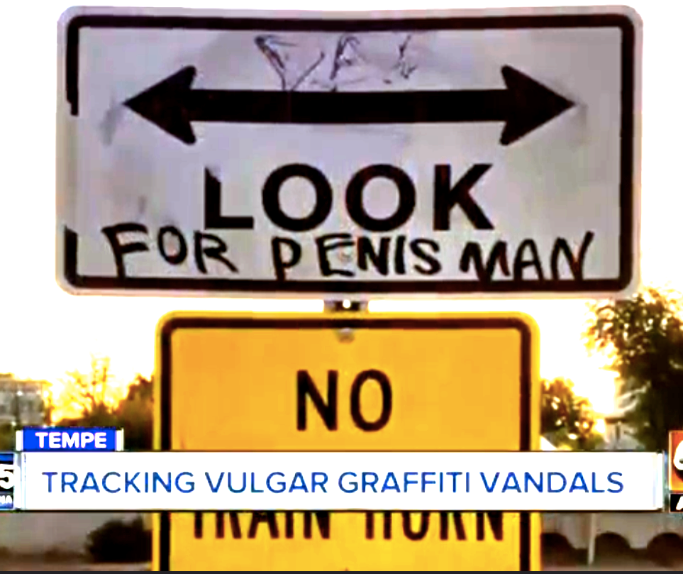 Penis Man: An Exclusive Interview with the Viral Tempe, AZ Graffiti ...