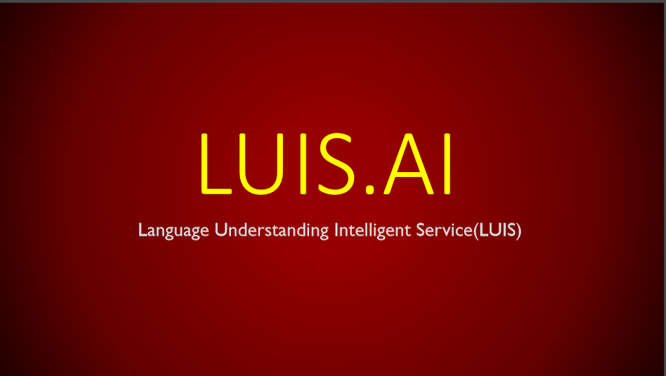 What is LUIS.AI ?. LUIS stands for Language Understanding… | by Rachhek Shrestha | AI for ...
