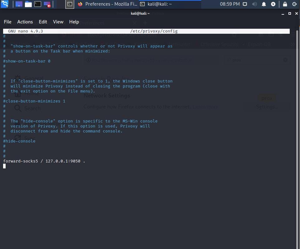 Navigating anonimized on the web with Tor and Privoxy on a Kali Linux 20 | by Andre Godinho | Medium