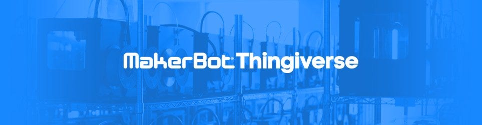 Thingverse Web Berbagi Desain Berbagaimacam Model Untuk 3D Printing ...