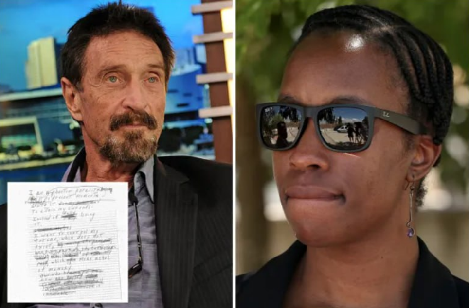HOT NEWS. JOHN MCAFEE, WHO DIED THREE YEARS AGO. MACAFEE BEQUEATHED ...